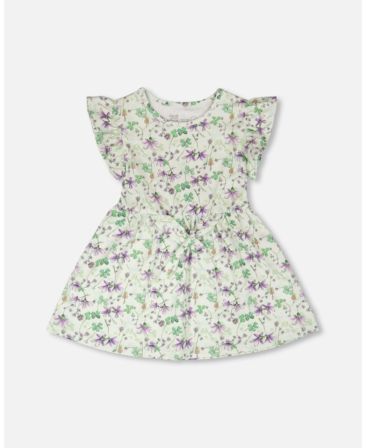 Click here for Draft - Deux par Deux Big Girls Jersey Dress Print... prices
