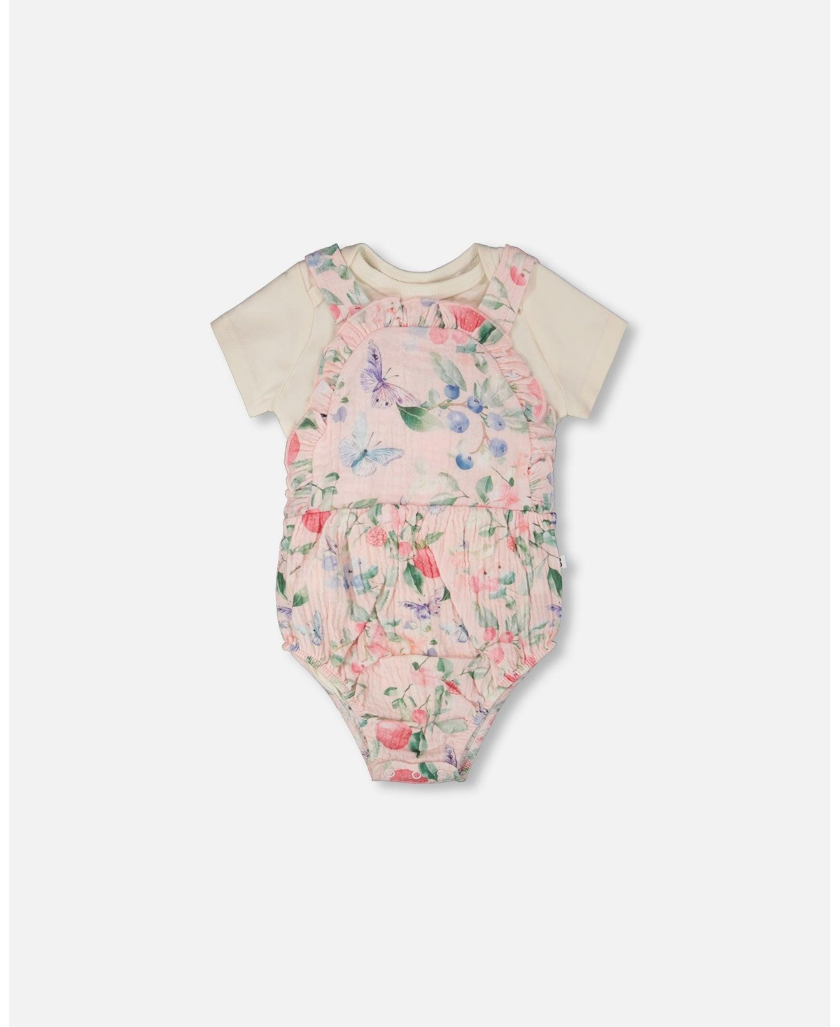 Click here for Deux par Deux Baby Girls Cotton Jersey Onesie and... prices