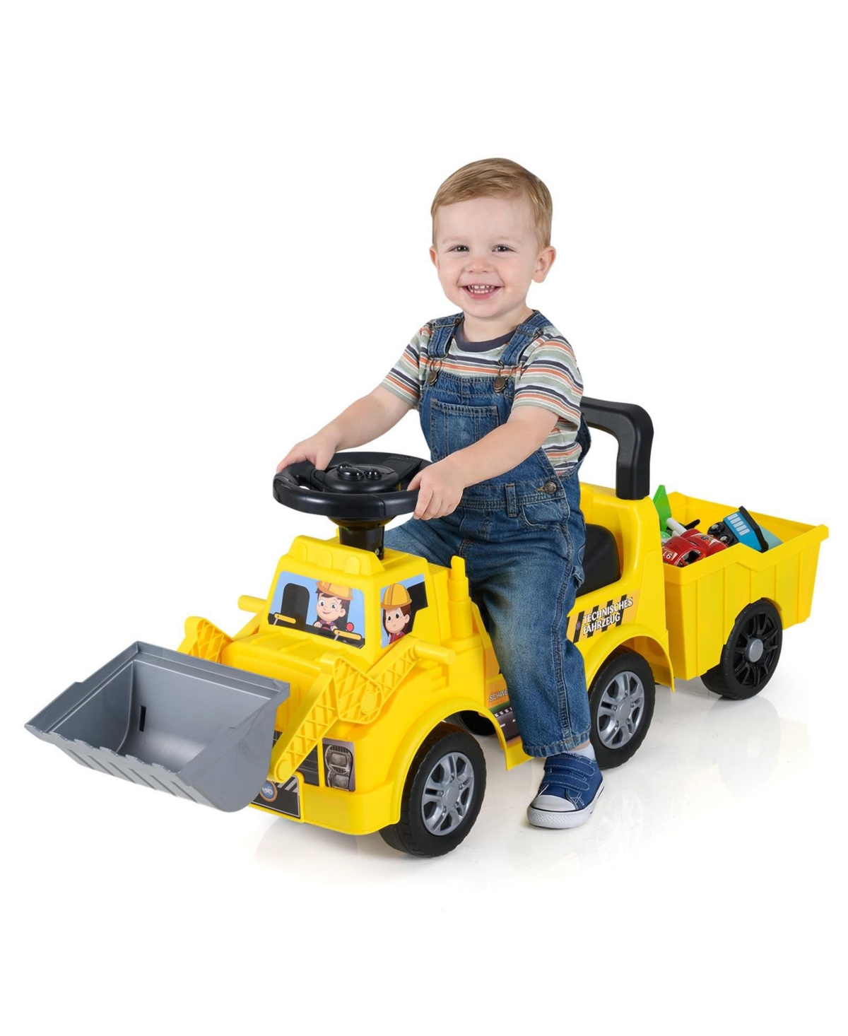 Click here for Mecale Kids Digger Ride on Truck with Shovel and U... prices