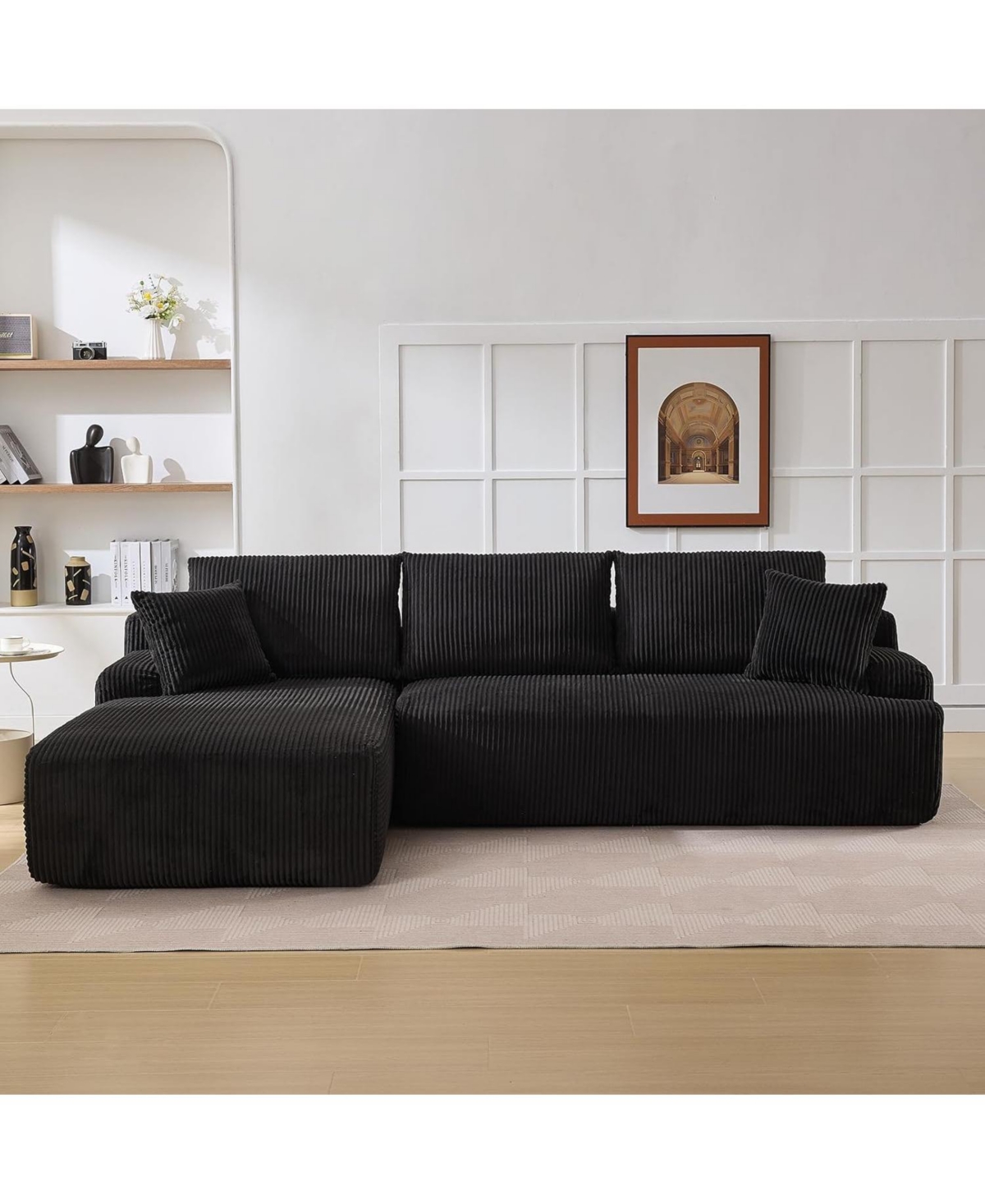 Click here for gaomon Cloud Sectional Couch 106" Modern L-Sh... prices