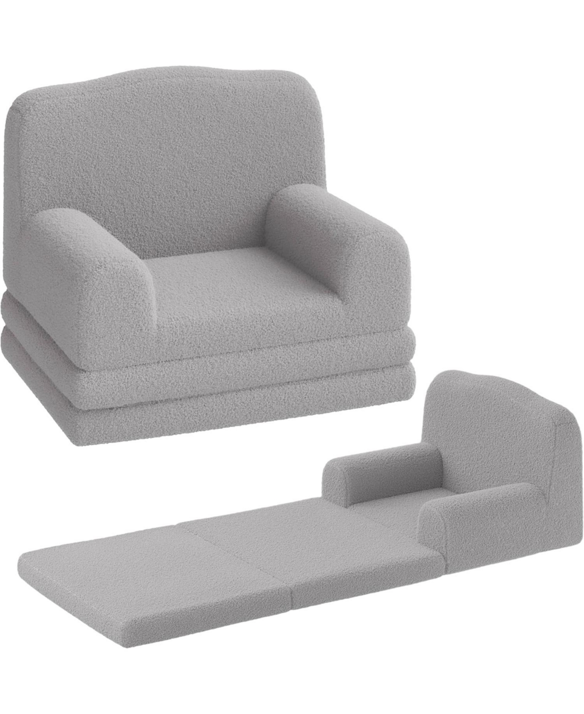 Click here for gaomon Kids Couch  2-in-1 Comfy Toddler Couch Fold... prices