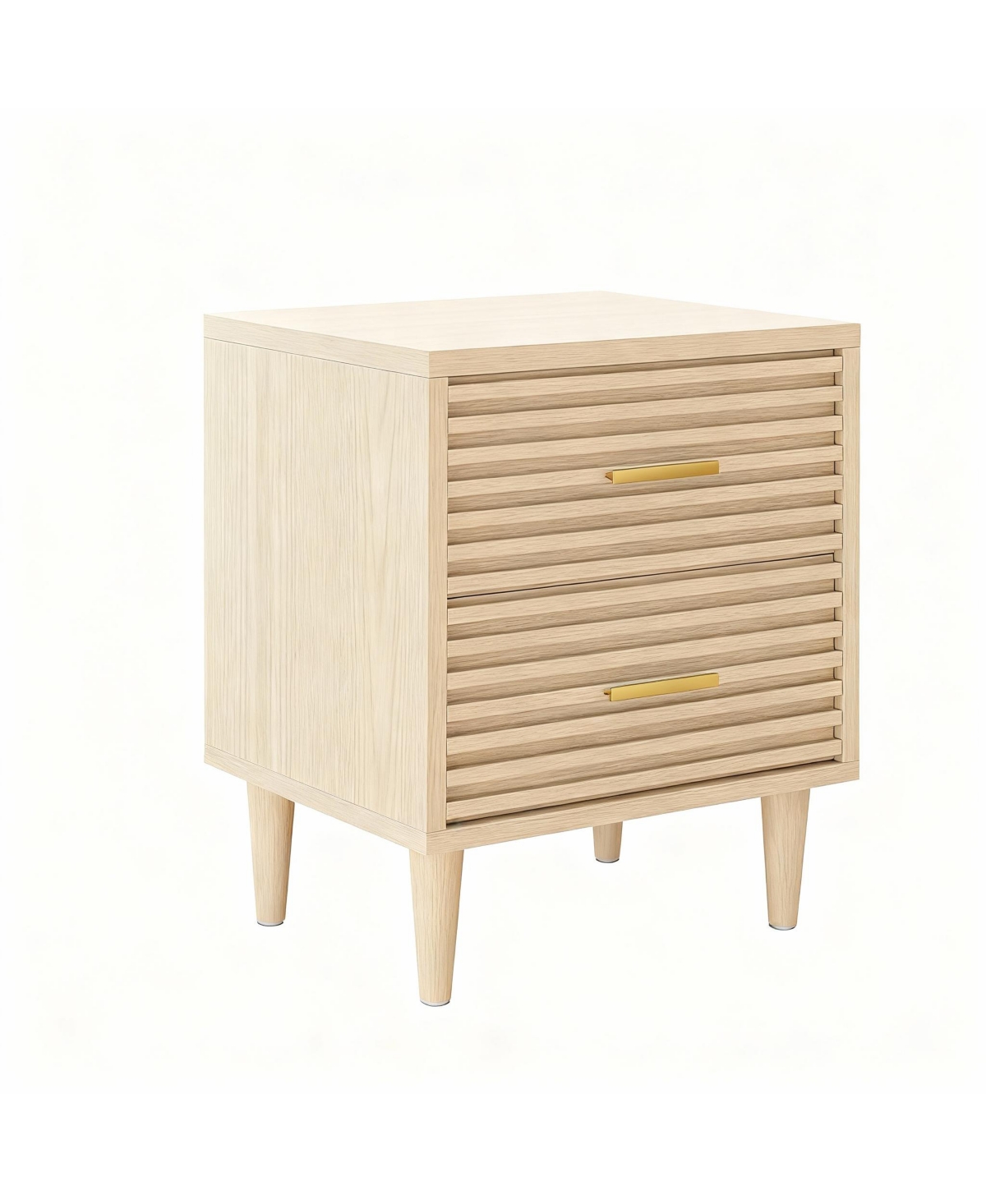 Click here for Yigii Mid Century Modern Nightstand with 2 Drawers... prices