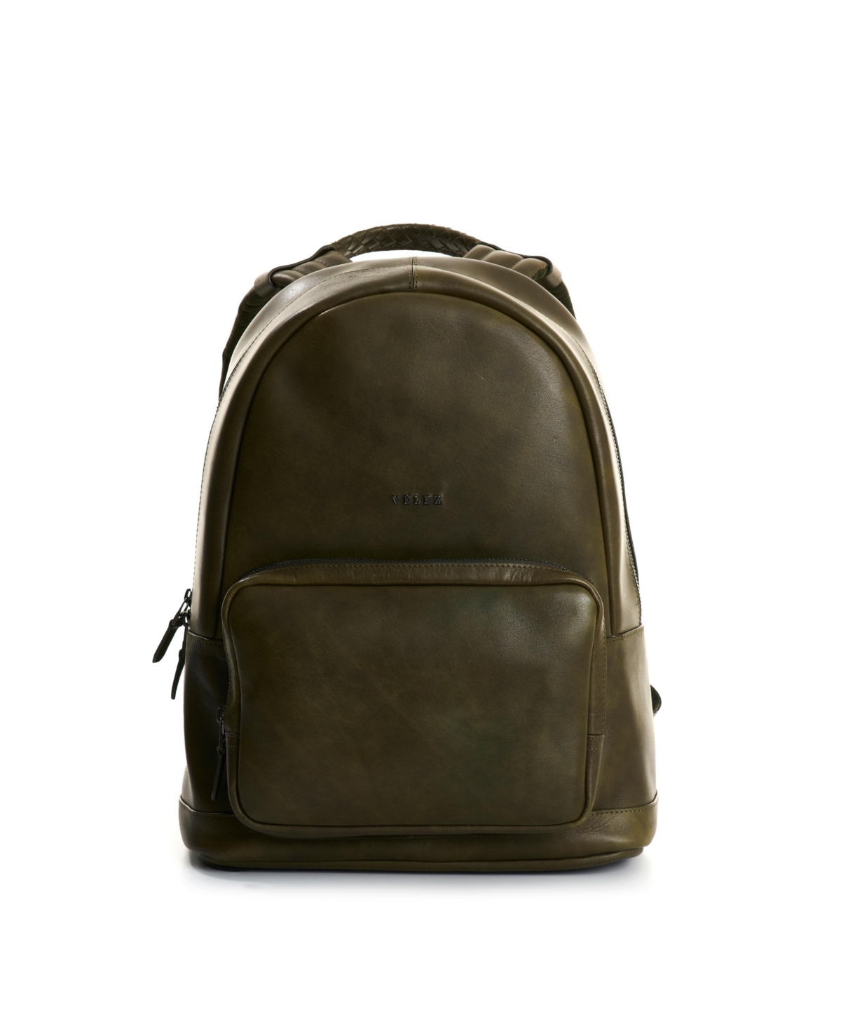 Click here for Velez Smooth Leather Backpack with Vintage Effect... prices
