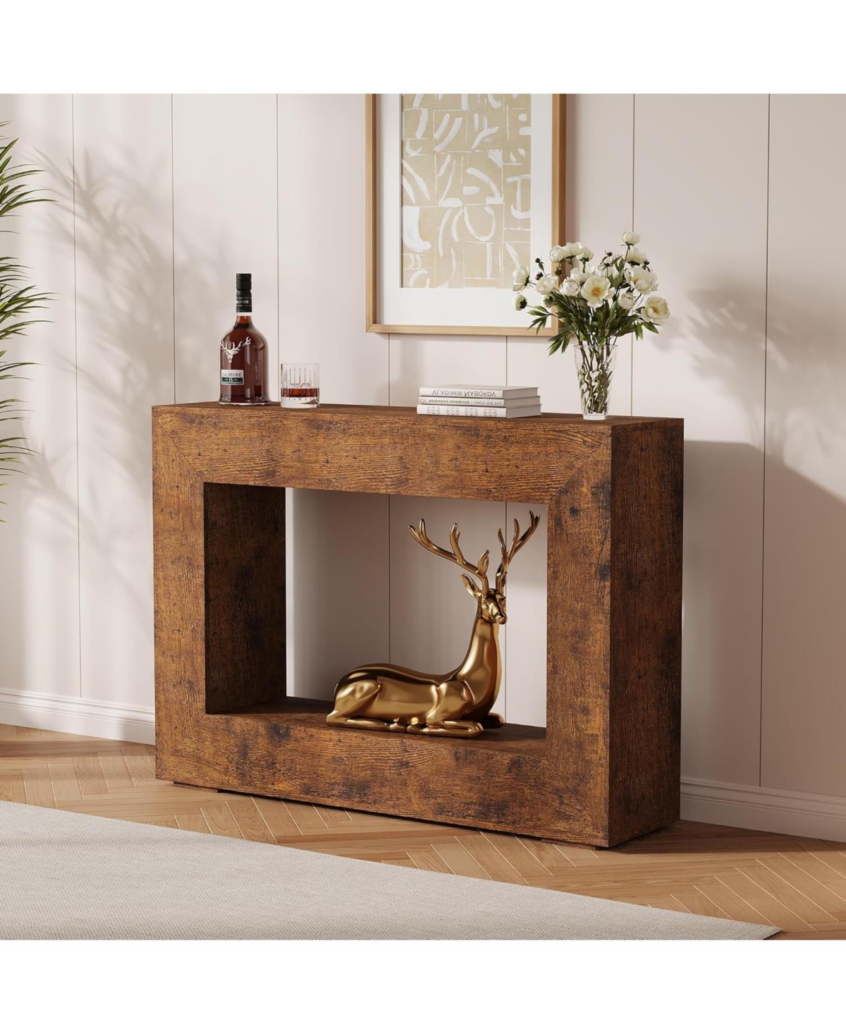 Click here for gaomon Farmhouse Console Table - 47" Minimali... prices