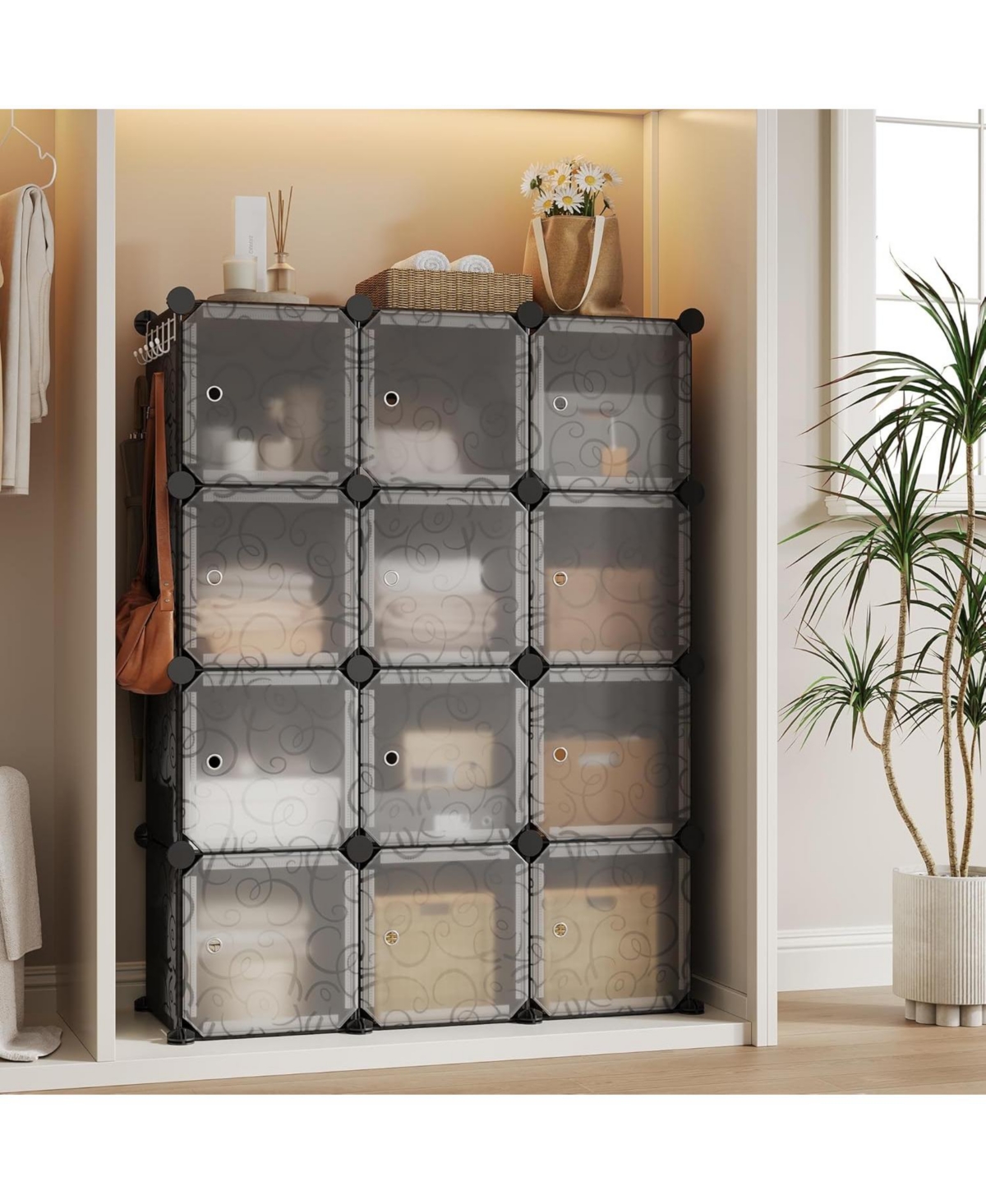 Click here for gaomon Space-Saving Modular Shoe Storage Cabinet &... prices