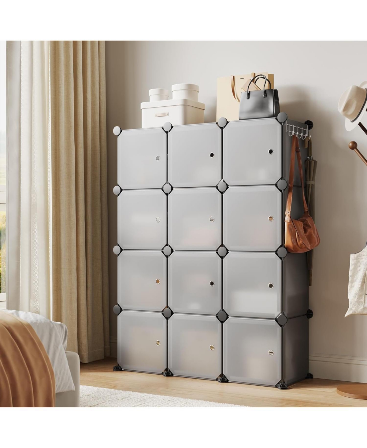 Click here for gaomon Space-Saving Modular Shoe Storage Cabinet &... prices