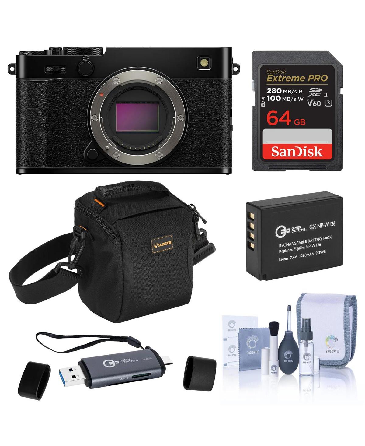 Click here for Fujifilm X-E5 Mirrorless Camera  Black Bundle with... prices