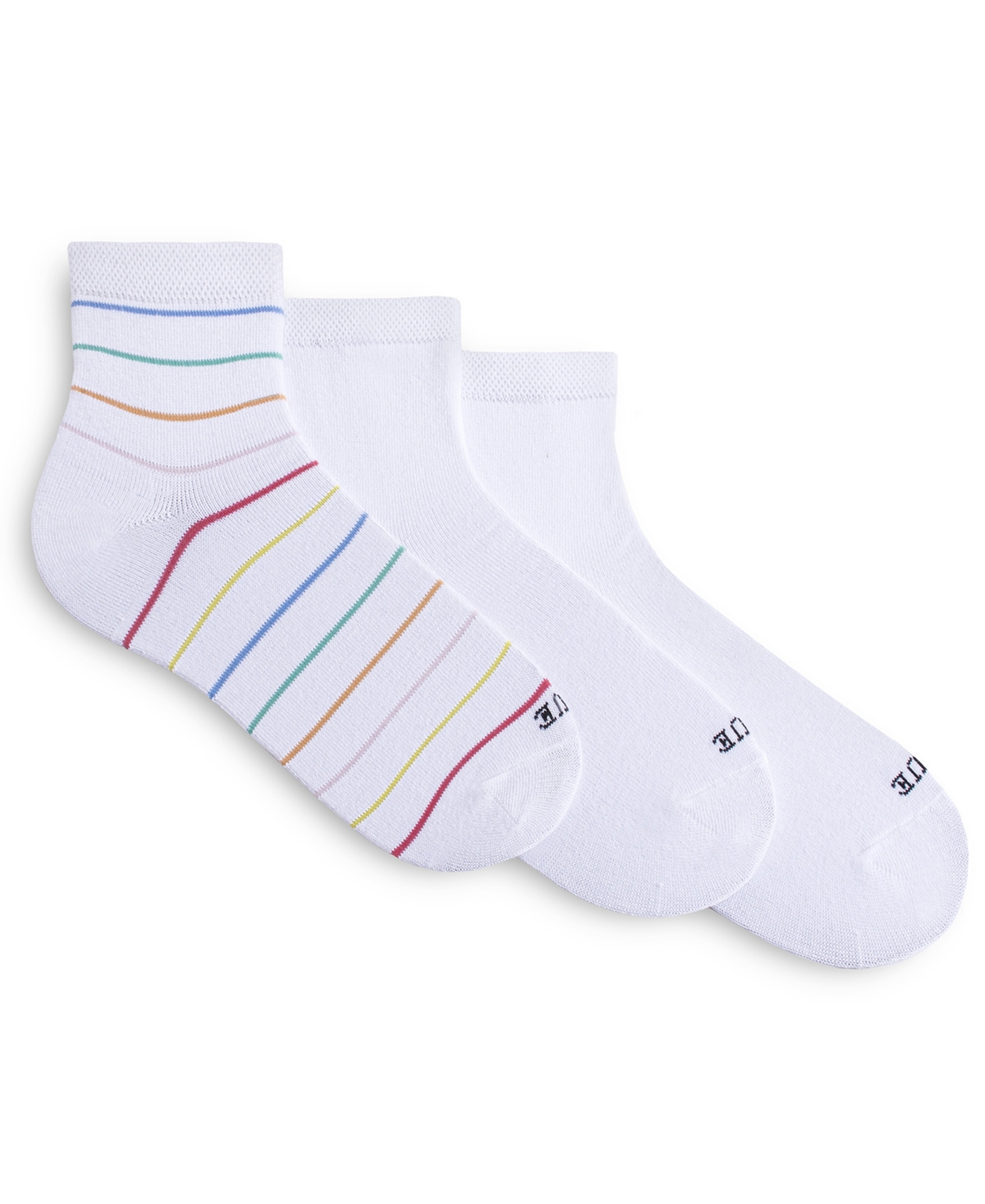 Click here for Hue Womens 3 Pack Super Soft Cropped Socks - Multi... prices