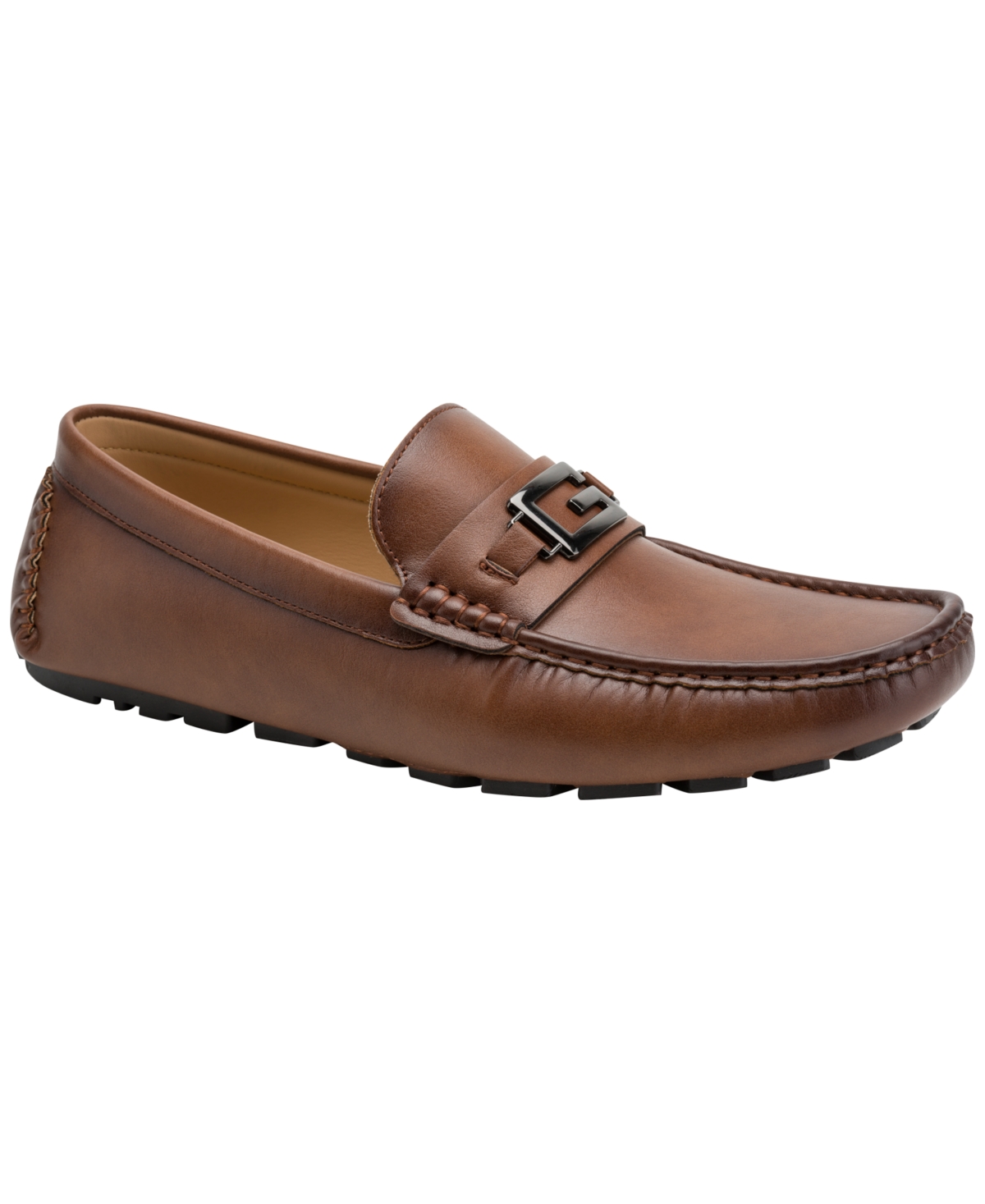 Click here for Guess Mens Alope Slip-On Driving Loafers - Dark Na... prices