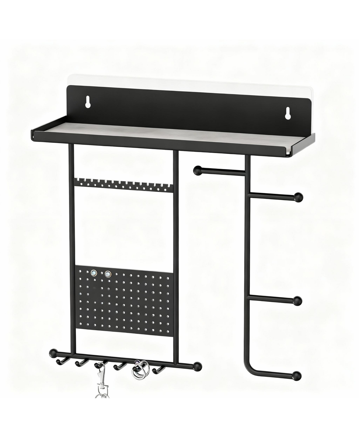 Click here for Yigii Wall-Mounted Jewelry Wall Rack with Soft Pad... prices