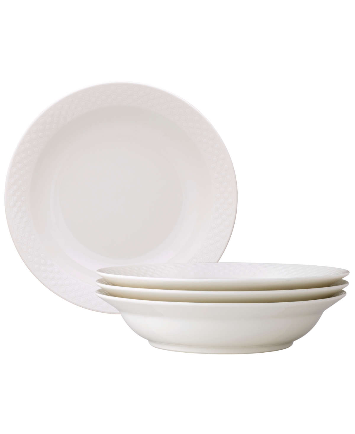 Click here for Noritake Kikko 25 oz. Rim Dinner Bowls  Set of 4 -... prices