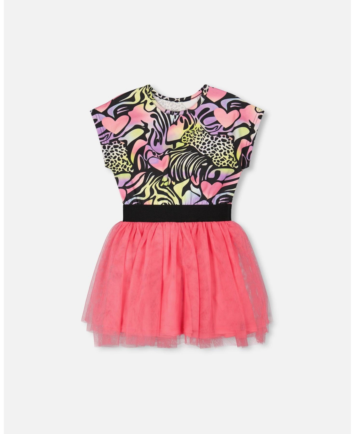 Click here for Deux par Deux Toddler Girls Bi-Material Dress - Bl... prices