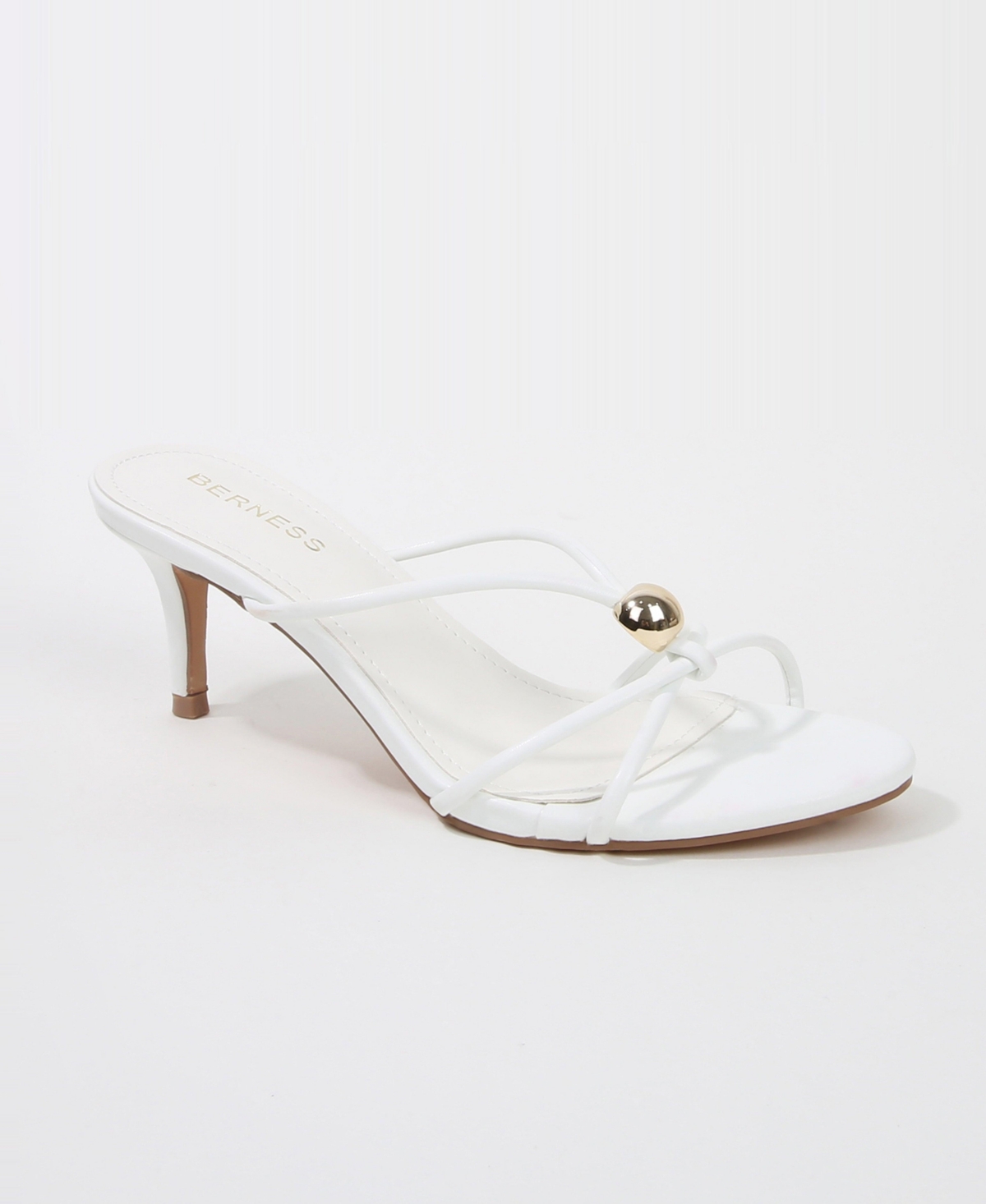 Click here for Berness Womens Fifi Strappy Kitten Heel Sandals -... prices