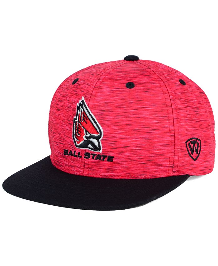 Top of the World Ball State Cardinals Energy 2-Tone Snapback Cap - Macy's
