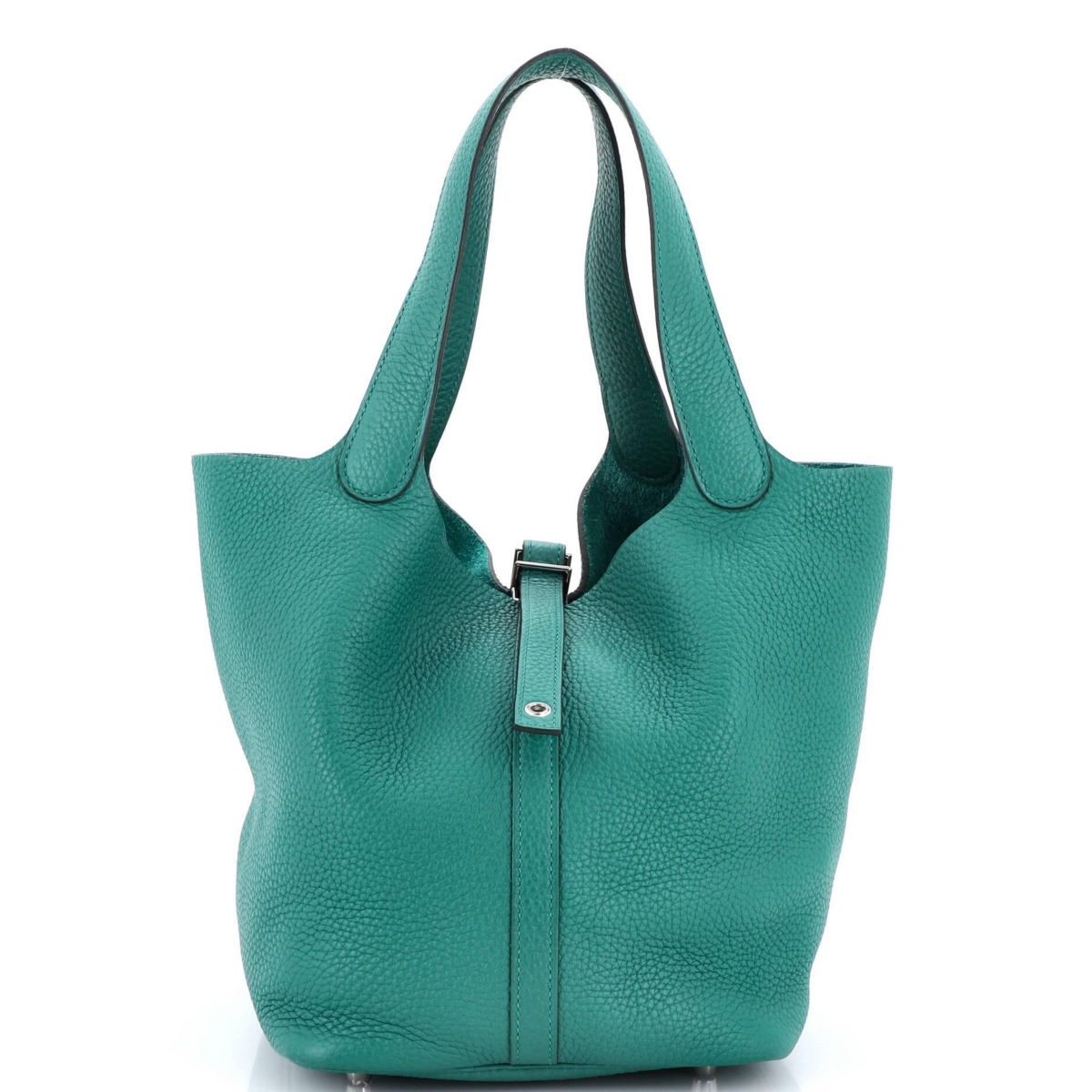Click here for Pre-Owned HERMES Mm Picotin Lock Bag Clemence - Gr... prices
