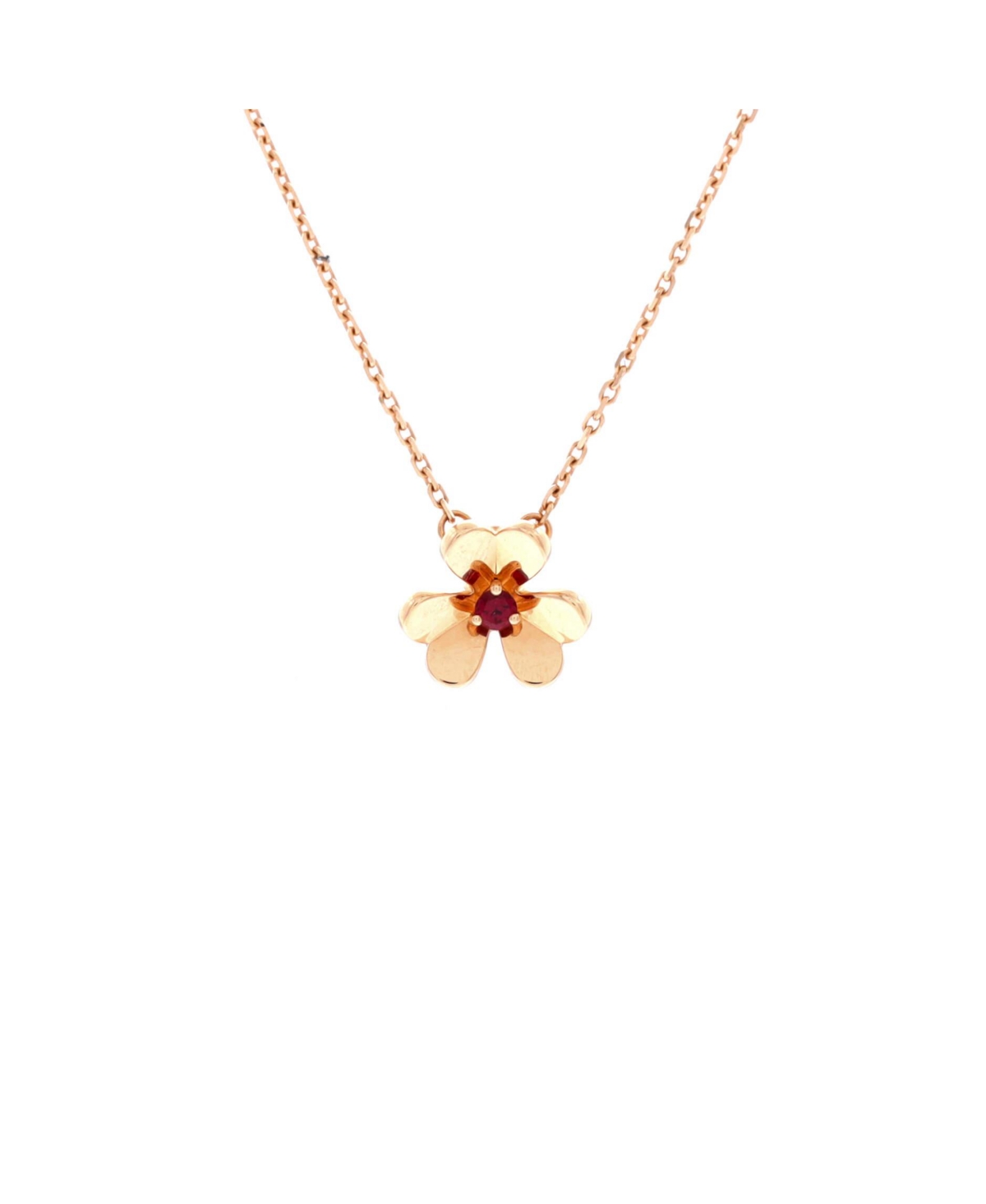 Click here for Pre-Owned Van Cleef & Arpels Frivole Pendant Neckl... prices