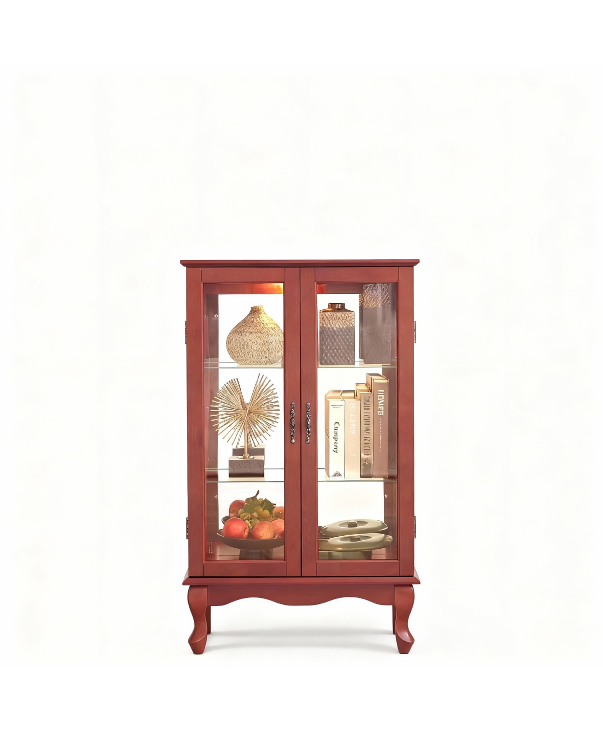 Click here for Yigii Antique Display Cabinet with Lighted Glass D... prices