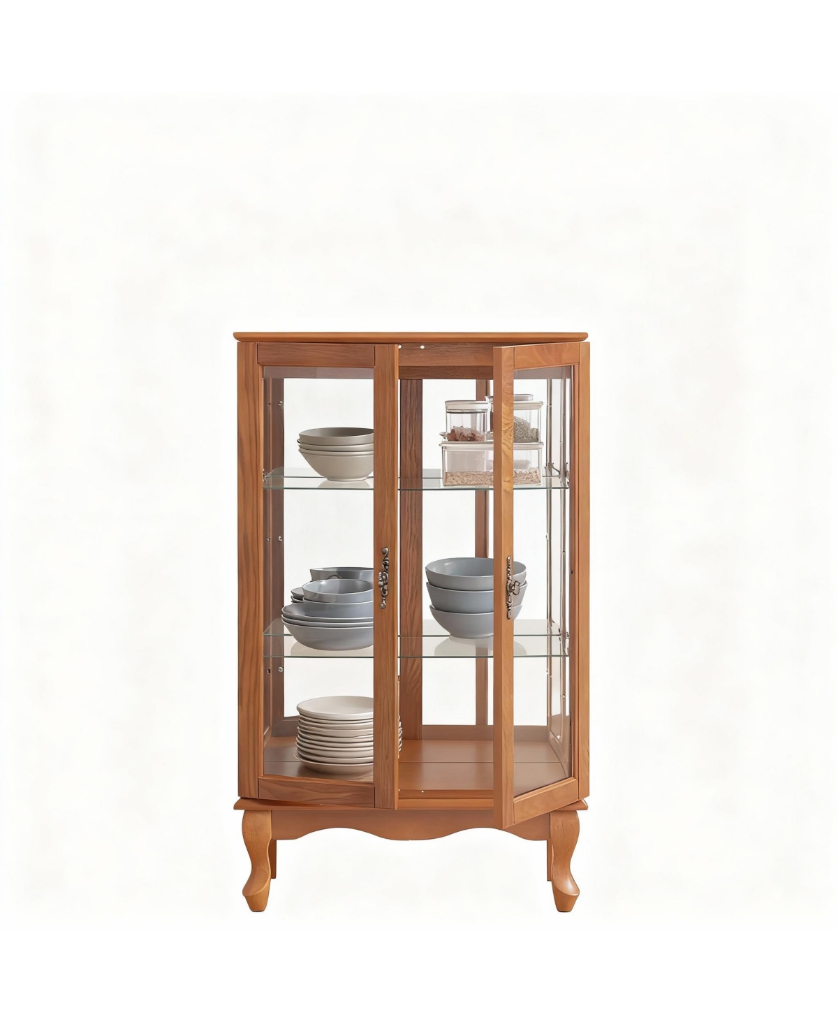 Click here for Yigii Antique Display Cabinet with Lighted Glass D... prices