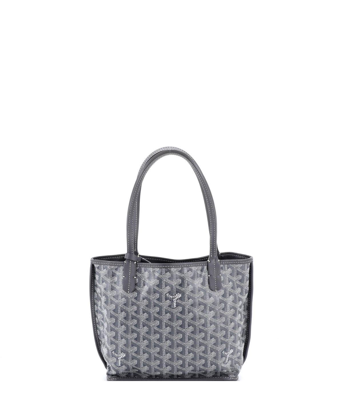 Click here for Pre-Owned Goyard Mini Anjou Reversible Tote Coated... prices