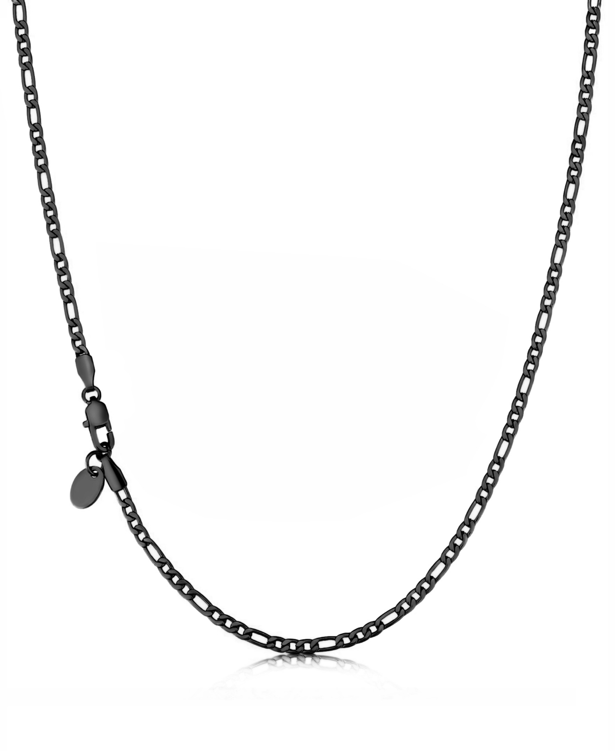 Click here for Rhona Sutton Mens Stainless Steel Figaro Chain Nec... prices