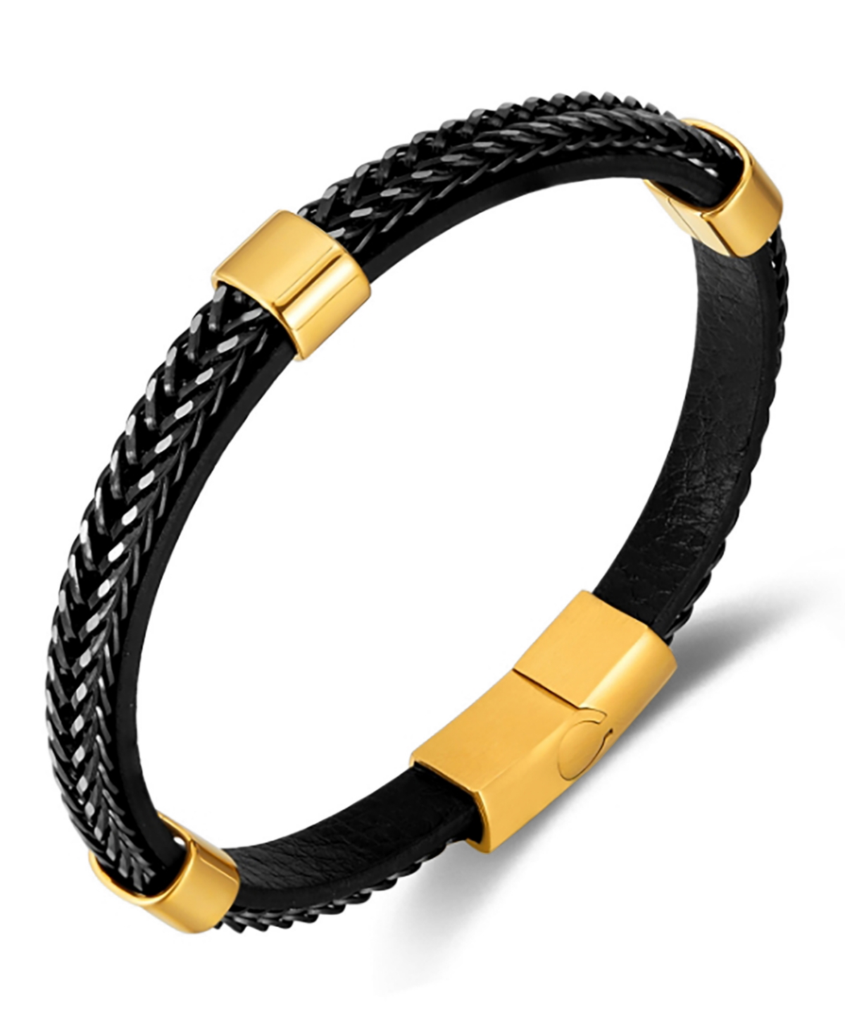 Click here for Rhona Sutton Mens Stainless Steel & Axelar Gold-To... prices