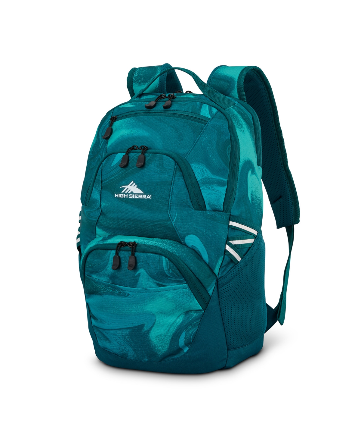 Click here for High Sierra Swoop Sg Backpack - Teal Marble Swirl prices