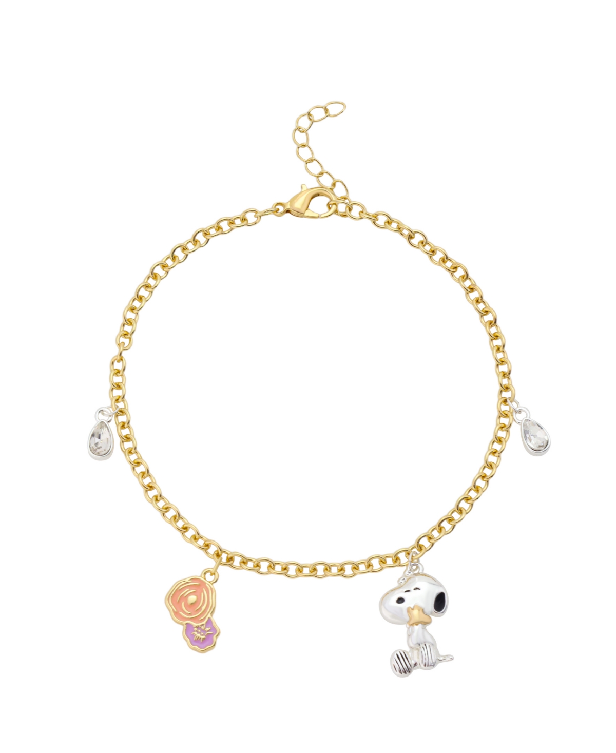 Click here for Peanuts Crystal Snoopy and Woodstock Flower Charm... prices