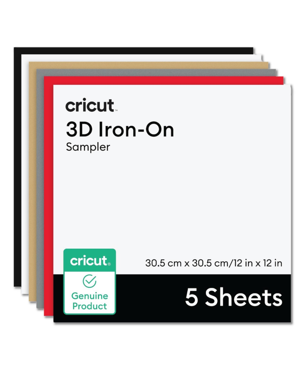 Click here for Cricut 3D Iron-On  Bold Sampler 12 in x 12 in (5 c... prices
