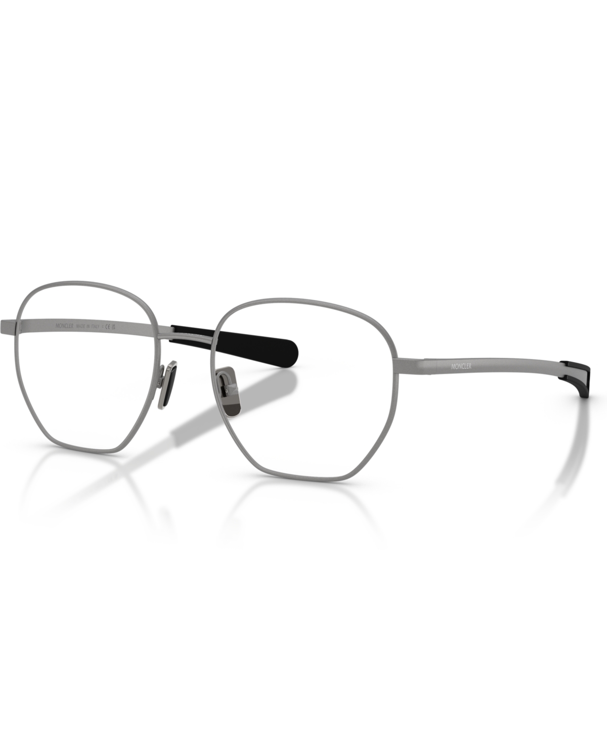 Click here for Moncler Unisex Oval Eyeglasses  ME1015 - Matte Fro... prices