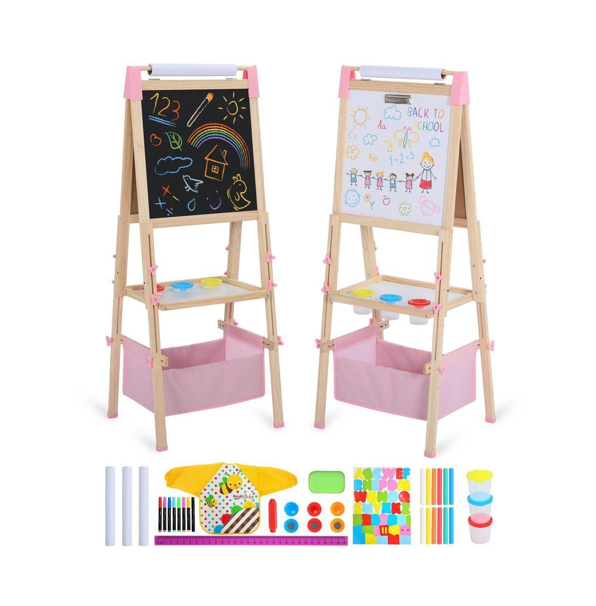 Click here for Kinder King 3 in 1 Kids Art Easel Set  Dual-Sided... prices