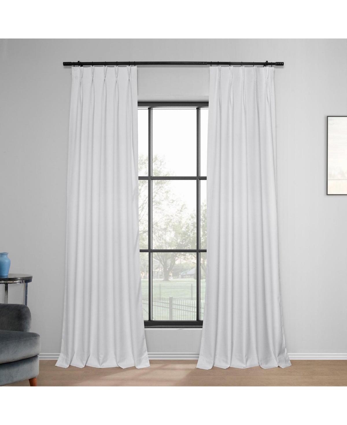 Click here for Half Price Drapes French Pleat Performance Linen H... prices