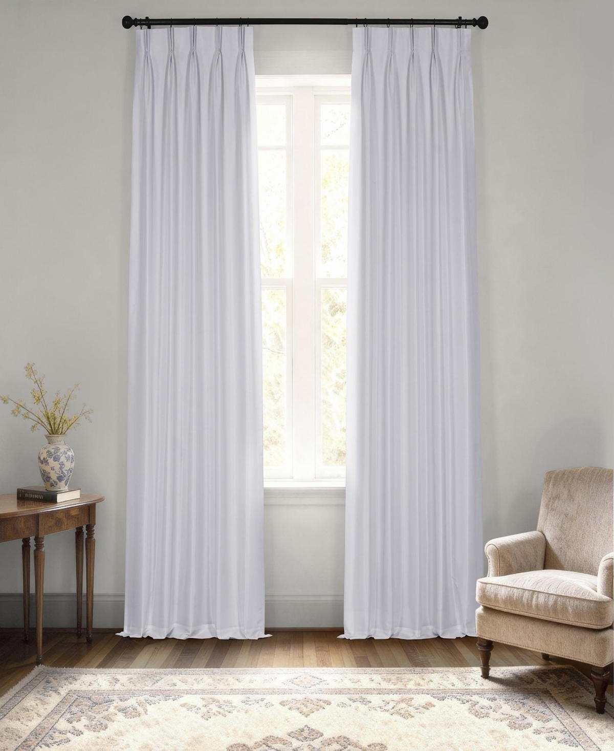 Click here for Half Price Drapes French Pleat Vintage Textured Fa... prices