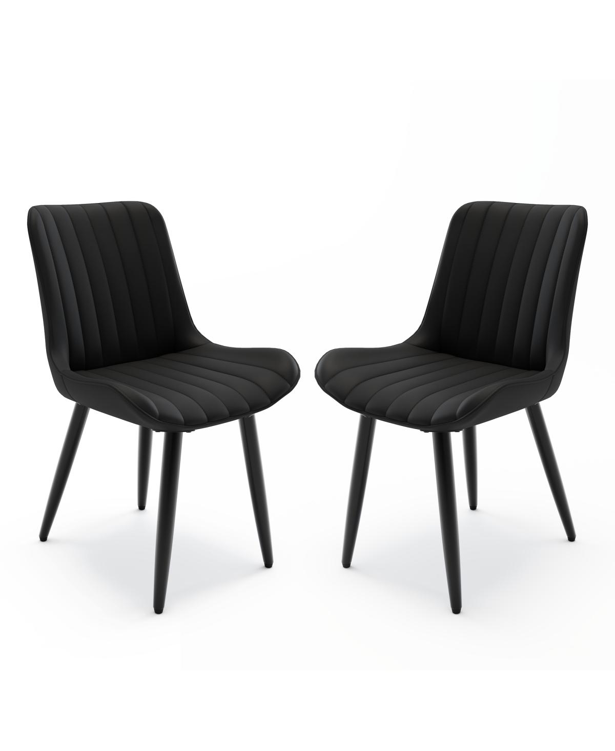 Click here for Streamdale Furniture Streamdale Set of 2 Modern Pu... prices