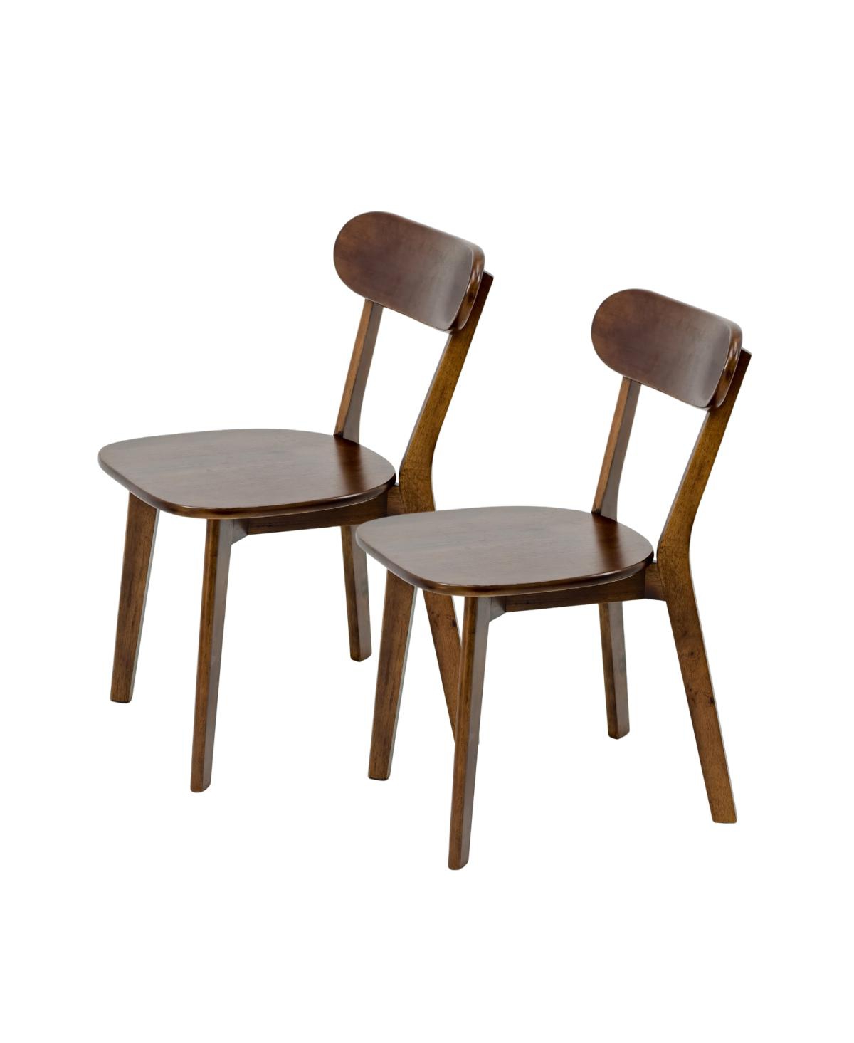 Click here for Streamdale Furniture Set of 2 100 Solid Wood Dinin... prices
