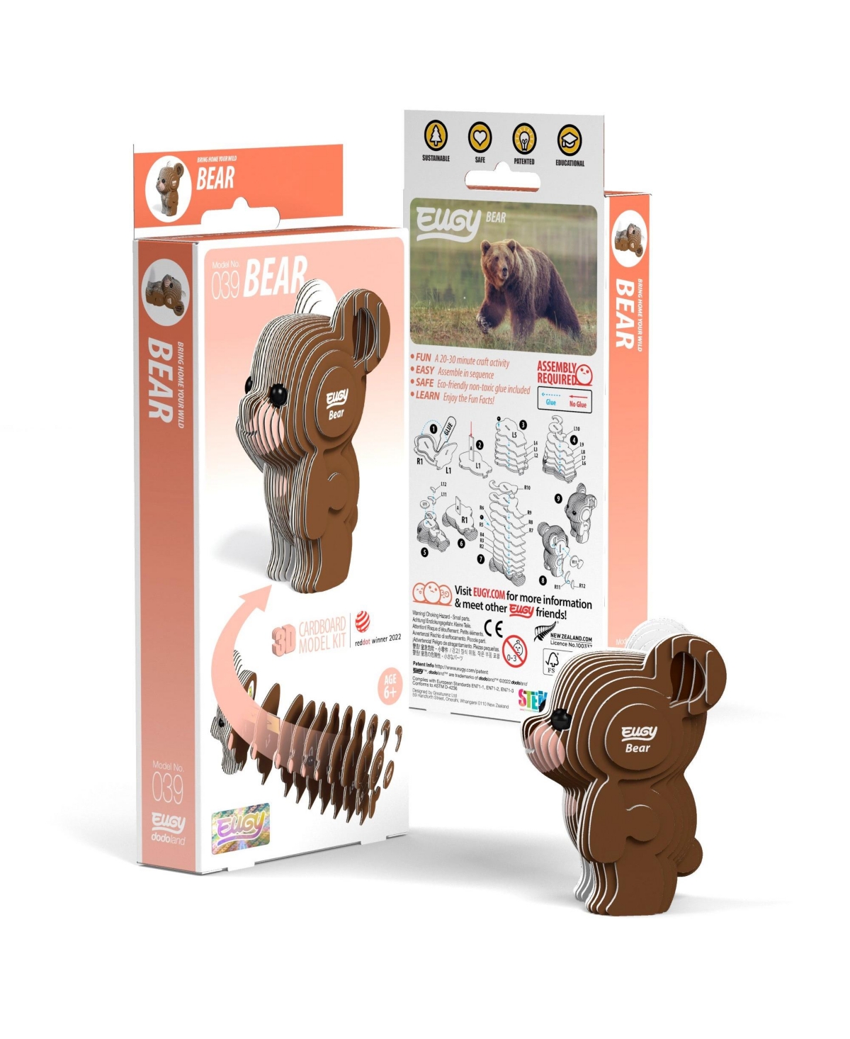 Click here for Eugy Bear 3D Puzzle prices