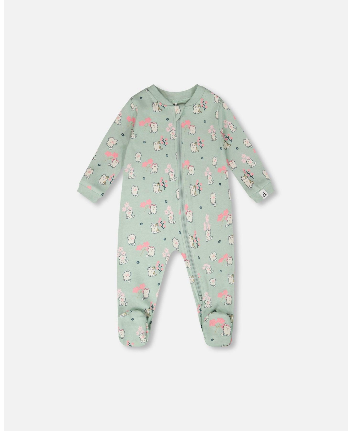 Click here for Deux par Deux Baby Girl Cotton Baby One-Piece Pyja... prices