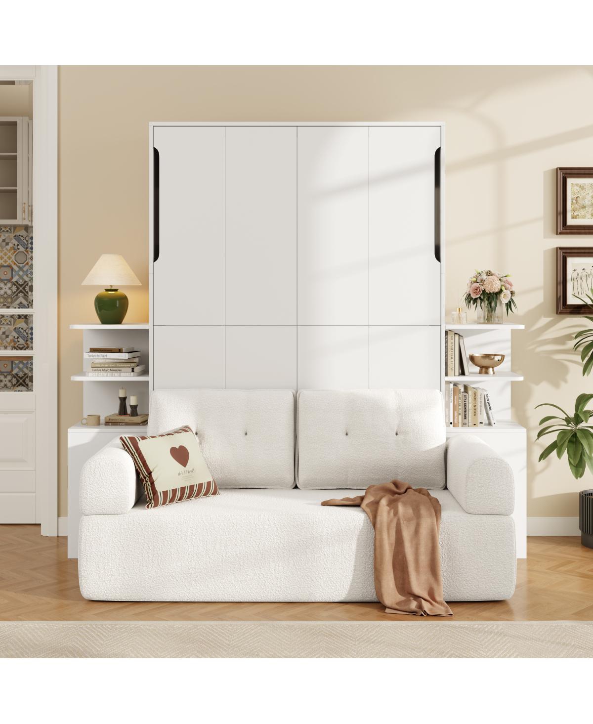 Click here for Streamdale Furniture Queen Size Wall Murphy Bed wi... prices