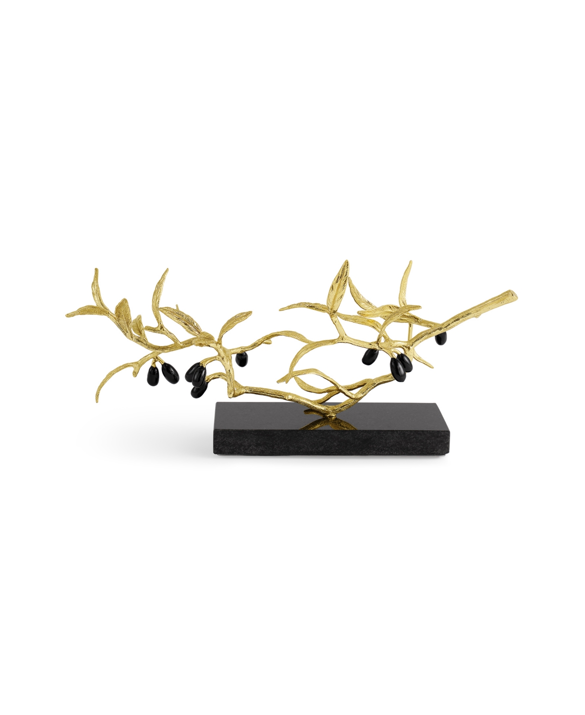 Click here for Michael Aram Olive Branch Decorative Object - Blac... prices