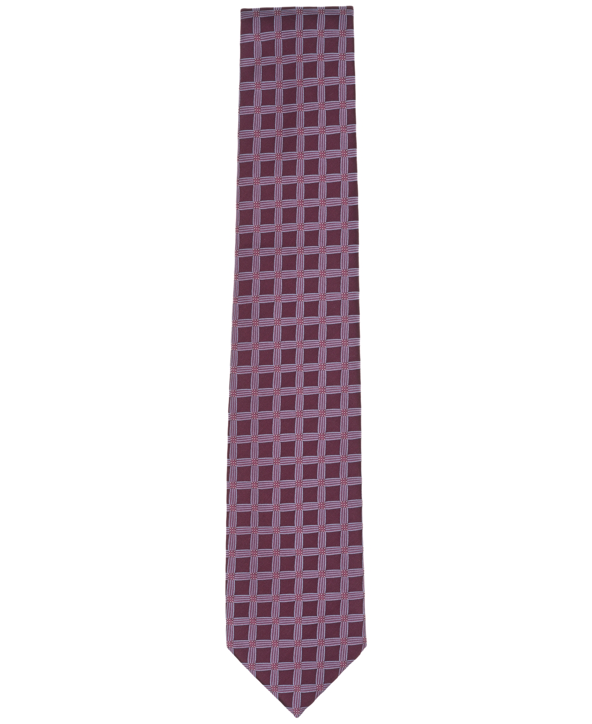 Click here for Michael Kors Mens Serenity Grid Classic Tie - Burg... prices
