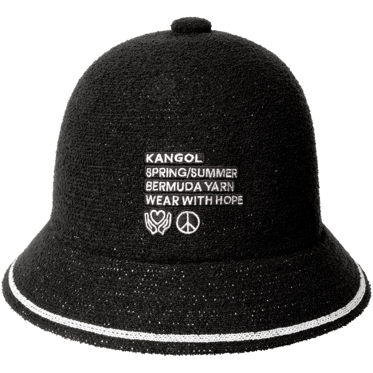 Click here for Kangol Womens Fine Print Casual Hat - Black prices