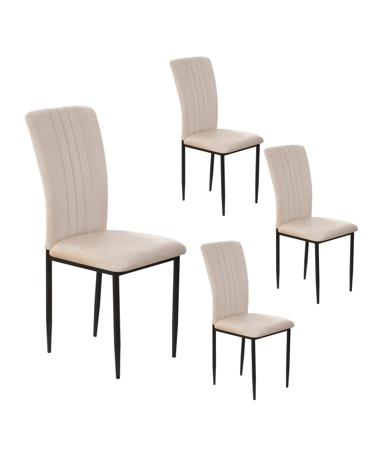 Click here for Streamdale Furniture Dining Chairs Set of 4 Modern... prices