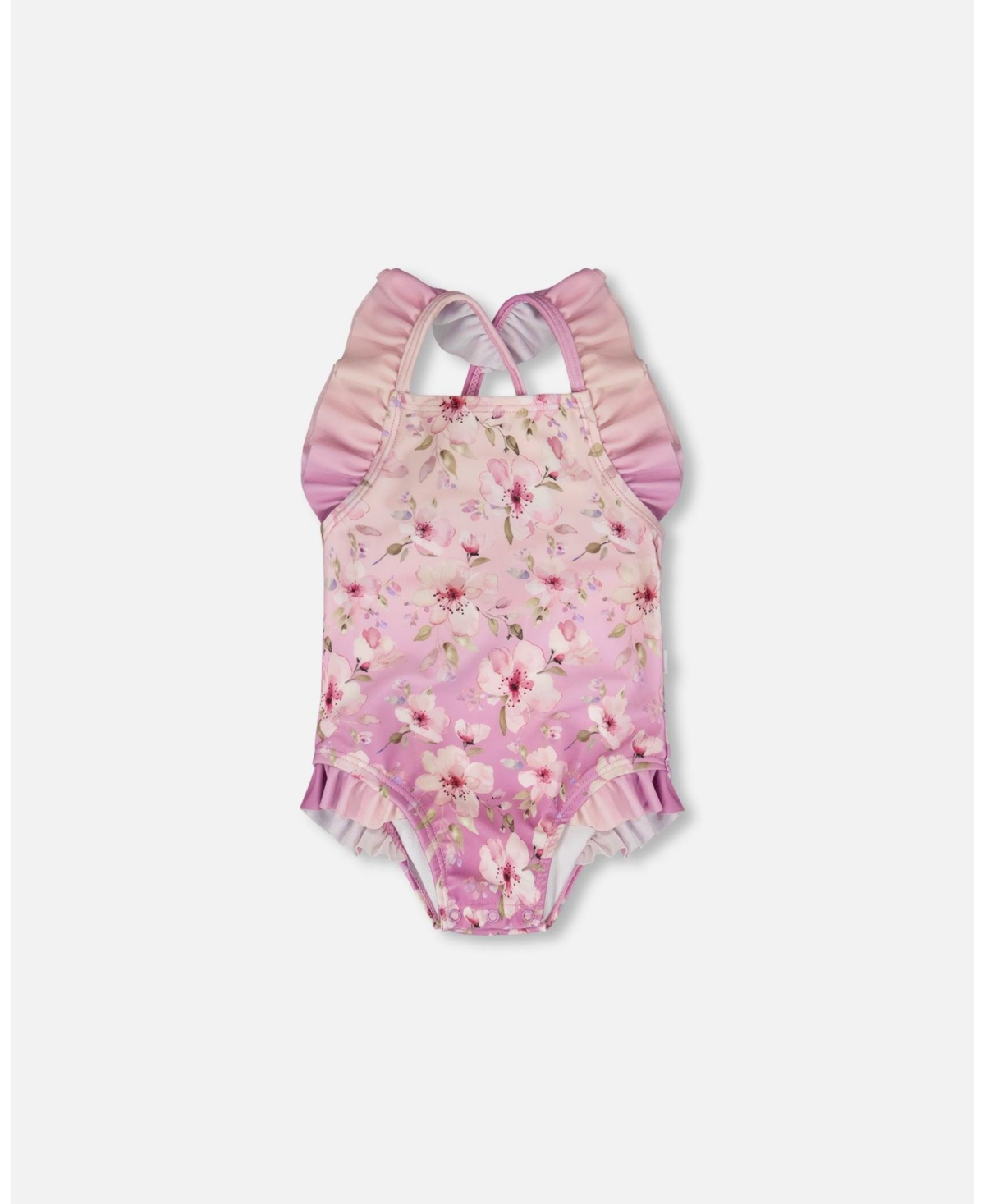 Click here for Deux par Deux Baby Girls One-Piece Swimsuit Flower... prices