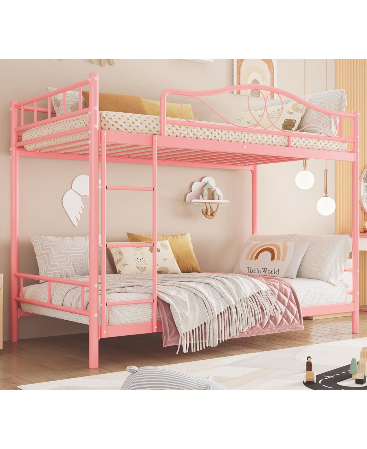 Click here for Gaomon Metal Bunk Bed Twin Over Twin  Heavy Duty B... prices