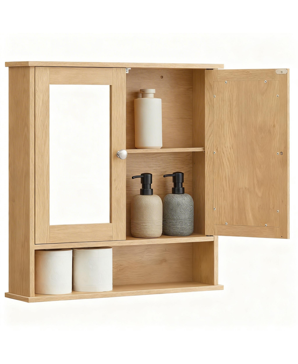 Click here for Yigii Bathroom Mirror Cabinet with 2 Doors  Adjust... prices