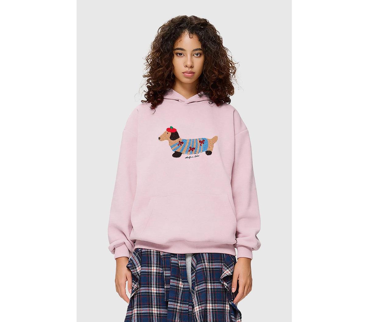 Click here for Aelfric Eden Womens Cartoon Dachshund Pullover Hoo... prices