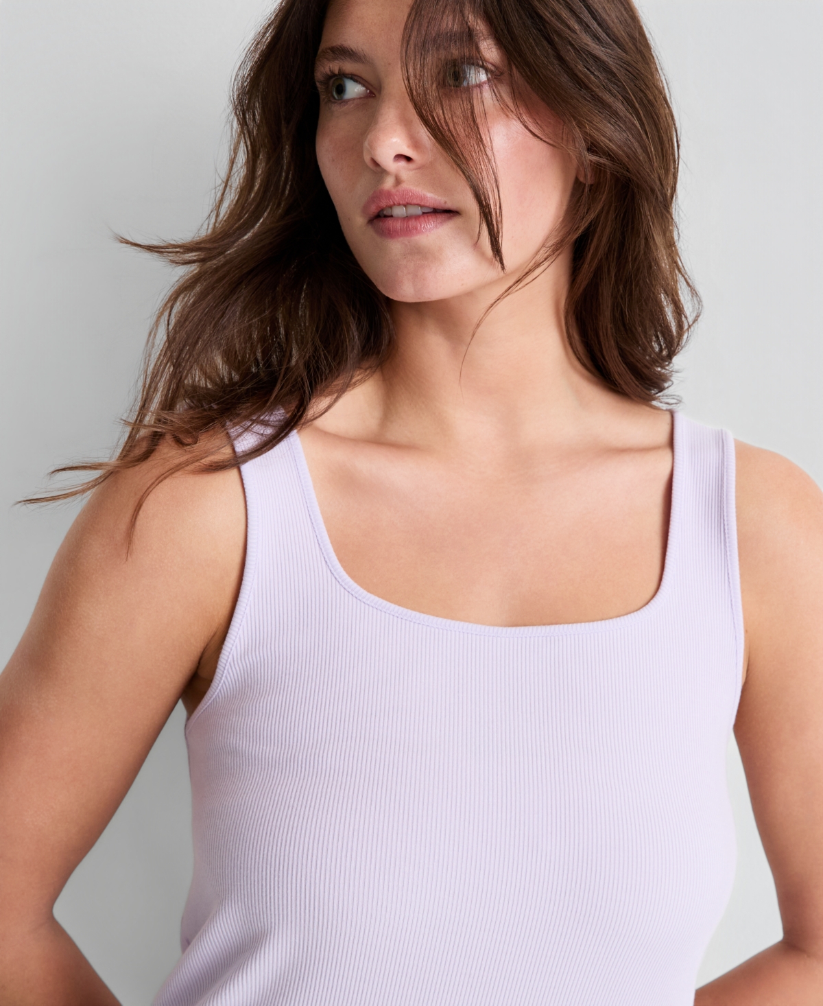 Click here for State of Day Womens Ribbed Knit Sleeveless Top  Ma... prices