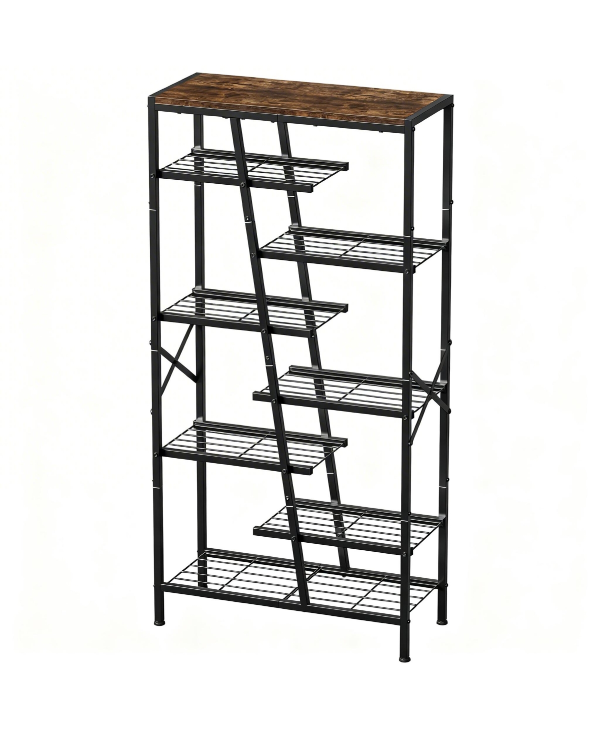 Click here for Yigii Boot & Shoe Storage Rack with Rustic Brown F... prices