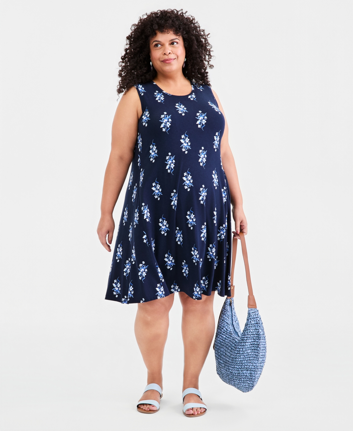 Click here for Style & Co Plus Size Printed Flip-Flop Dress  Macy... prices