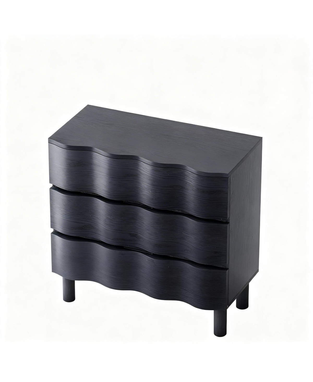 Click here for Yigii Modern 3 Drawer Dresser with Wave Design for... prices