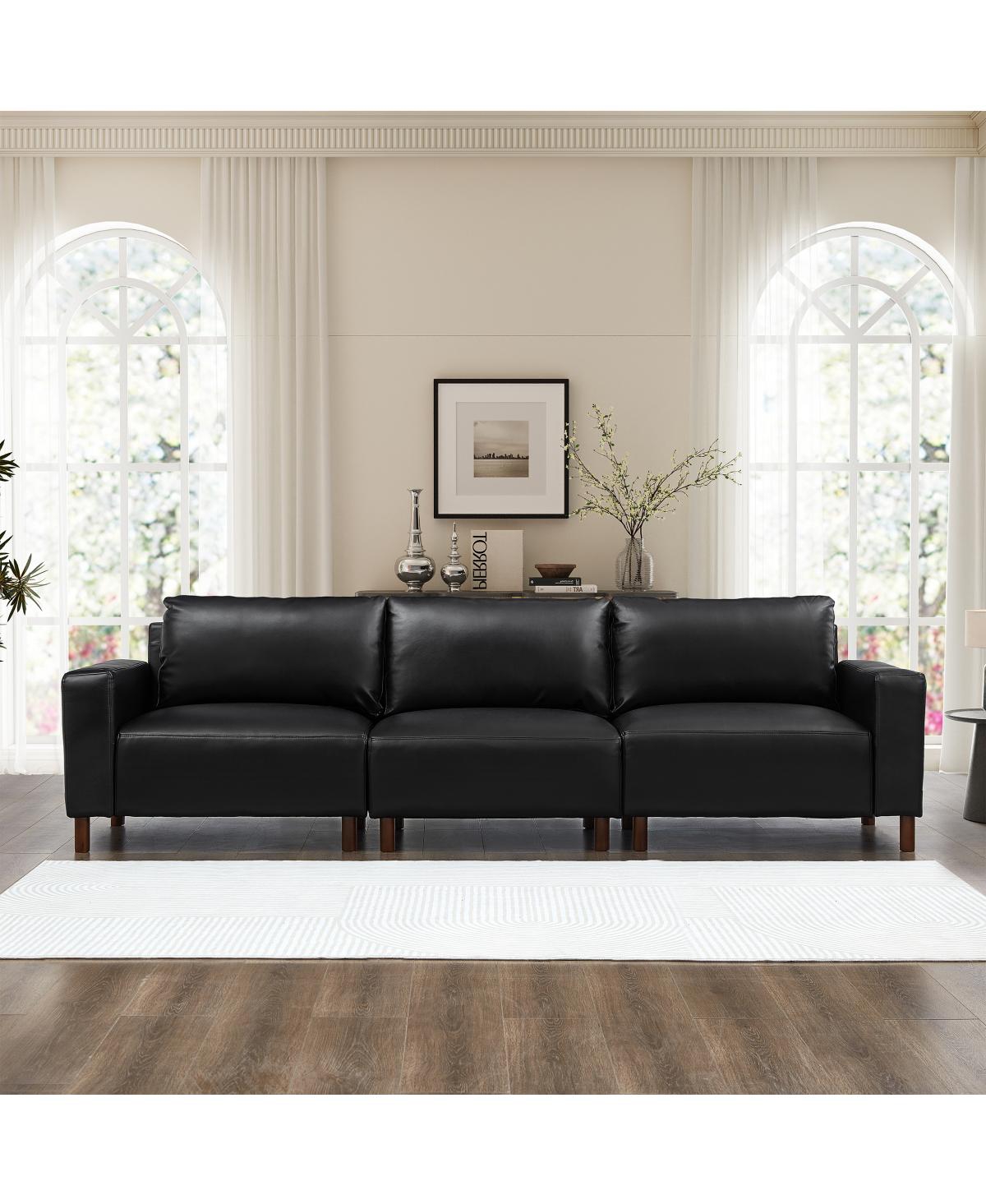 Click here for Streamdale Furniture 112" Luxury Pu Leather S... prices